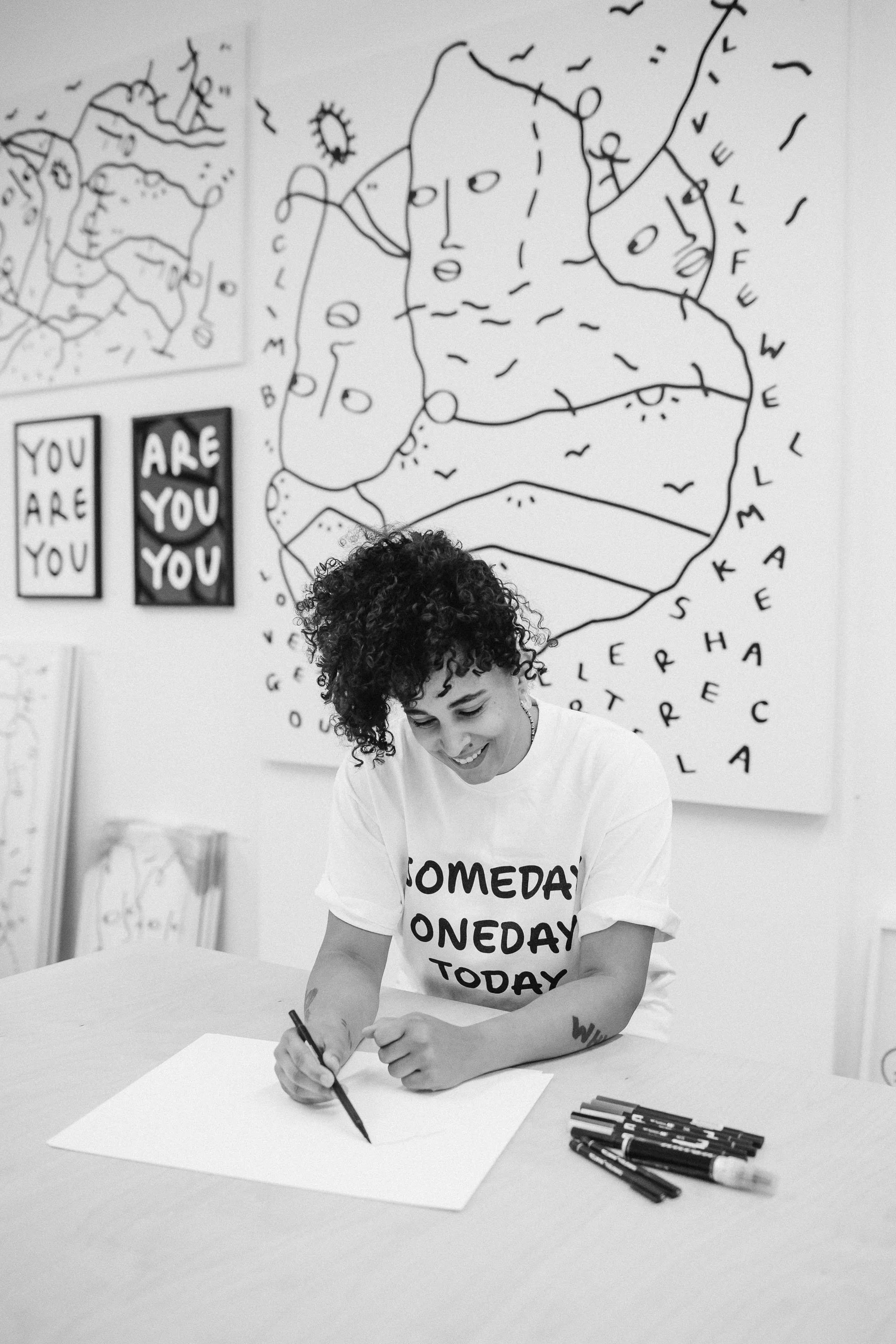 What's the Point: A Conversation Series by Shantell Martin