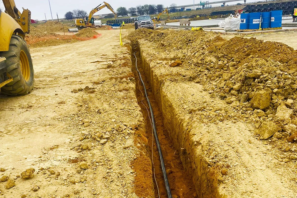 Dry Utilities Installation — Venus Construction