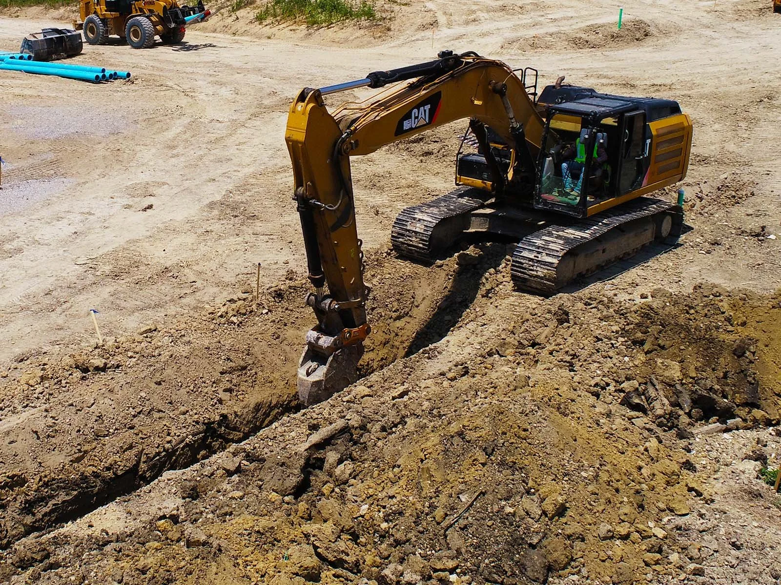 Wet Utilities Installation — Venus Construction