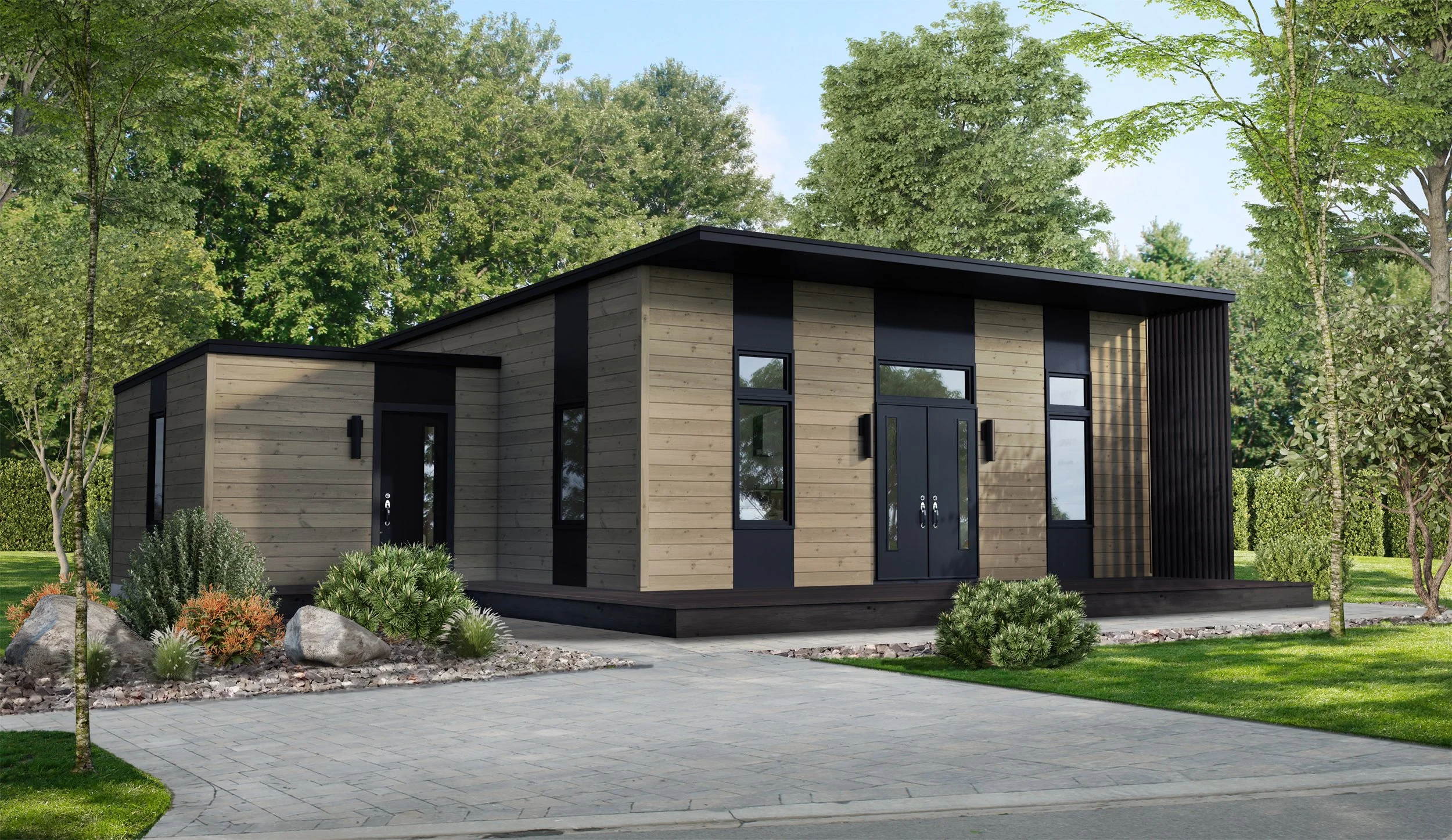 David - Maison Modulaire - Préfabriquée — HMC Modulaire