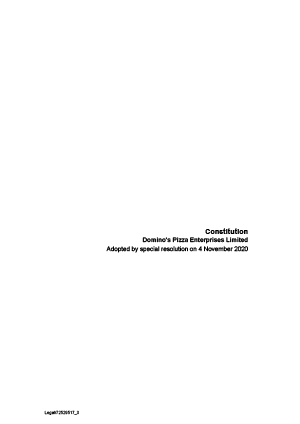 Corporate Governance — Domino's Pizza Enterprises