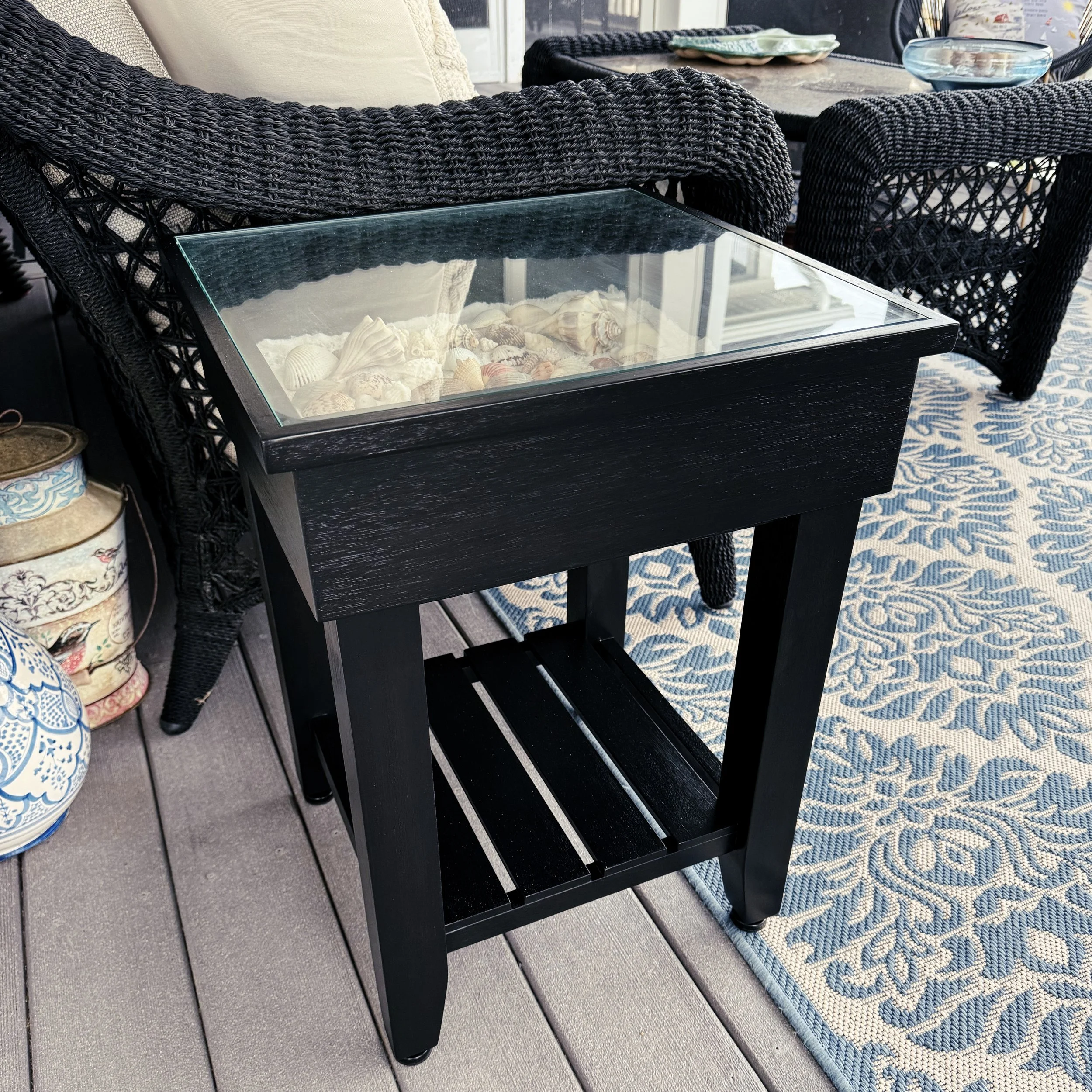 Sea shell display table — AlisonWorks