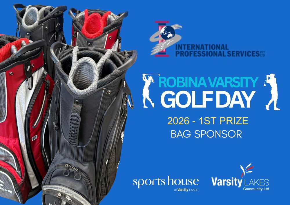 ROBINA VARSITY Golf Day May 22nd 2026 — SPORTS HOUSE