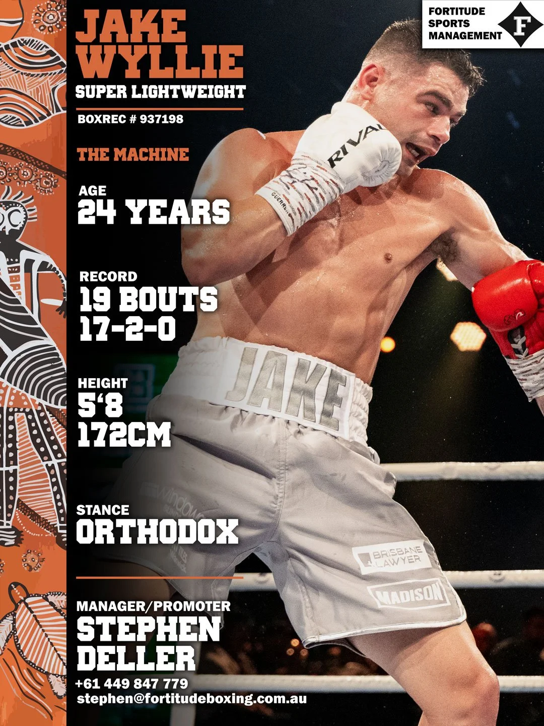Professional Page - Jake Wyllie — Fortitude Boxing Gym