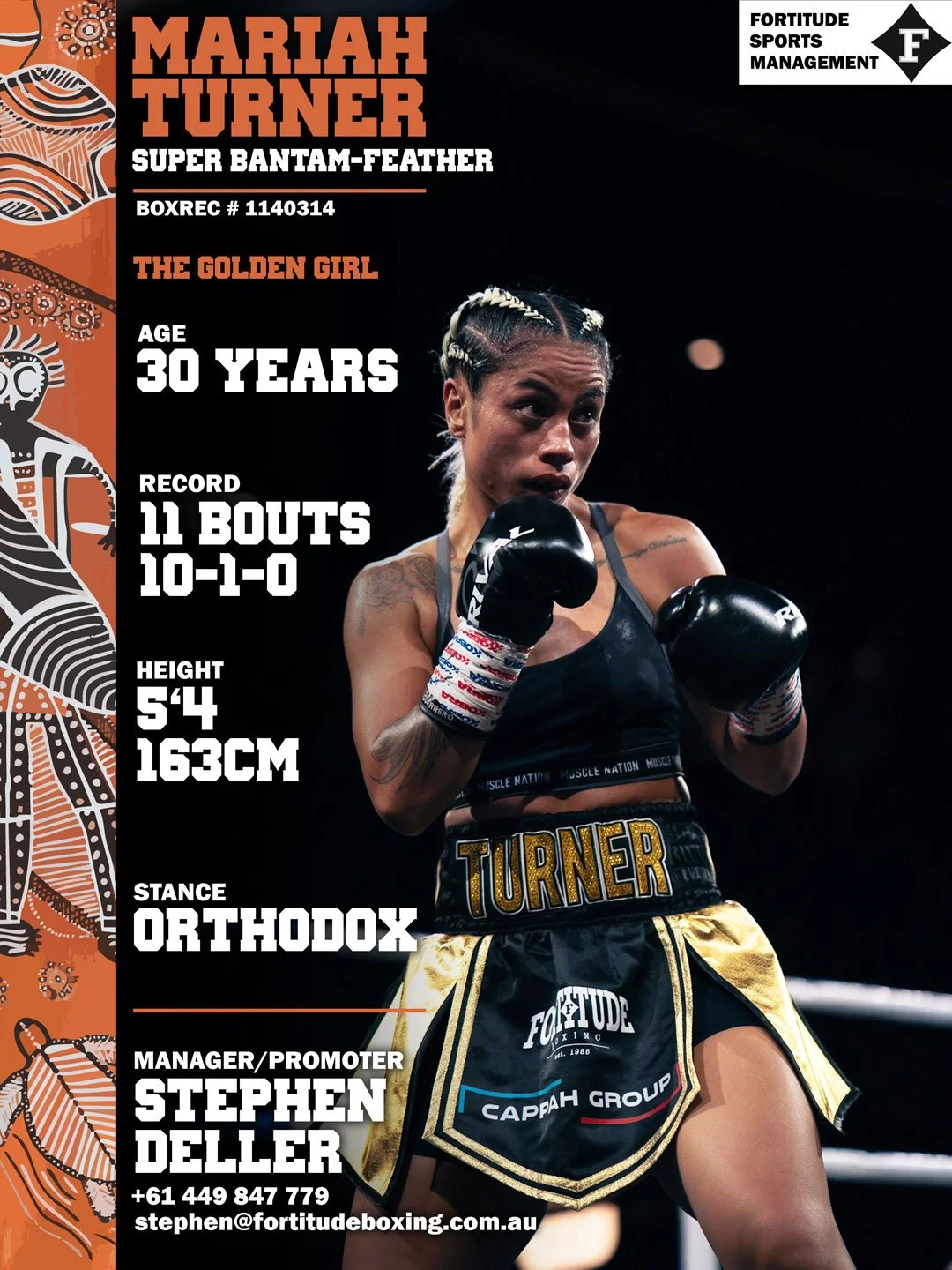 Professional Page - Mariah Turner — Fortitude Boxing Gym