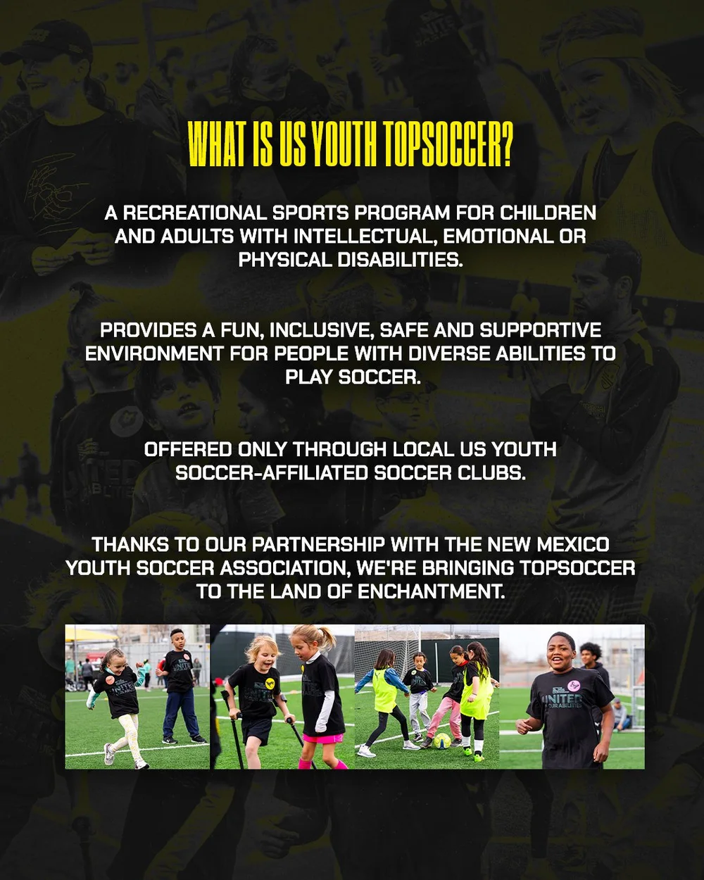 TOPSoccer — The Somos Unidos Foundation