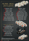 Menu — Sushi Nami