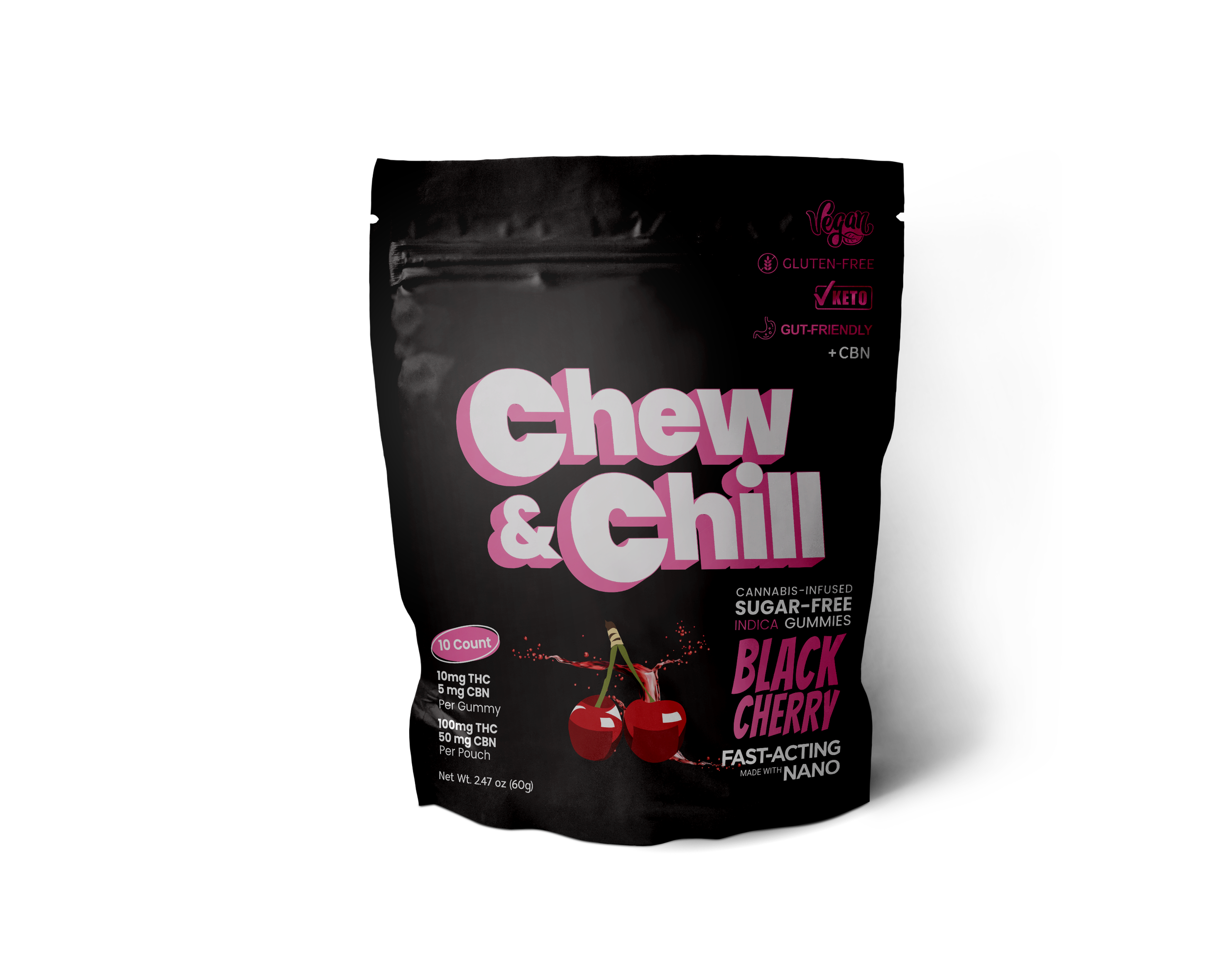 black cherry indica — chew & chill