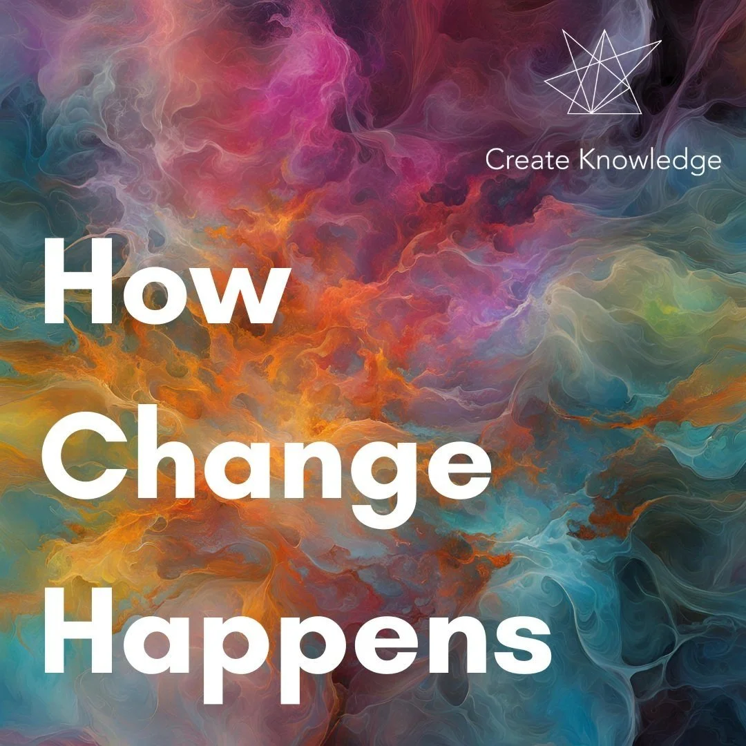 How Change Happens — Create Knowledge