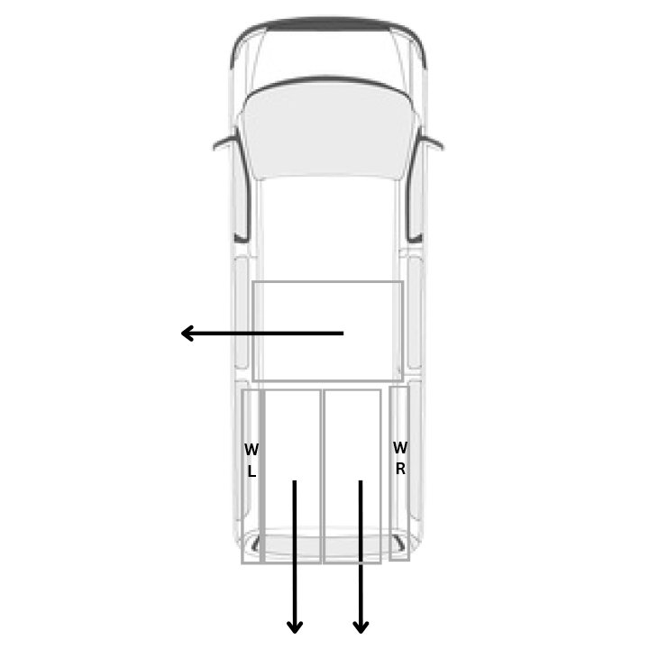 Toyota Hiace Van drawer and shelving system. Hiace heavy duty roller ...