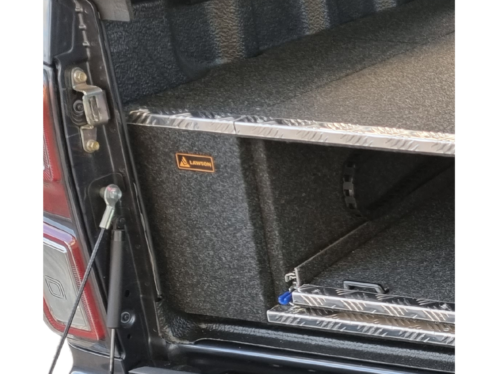 Ford Ranger Roller drawers and fridge slide systems with fridge hutch ...