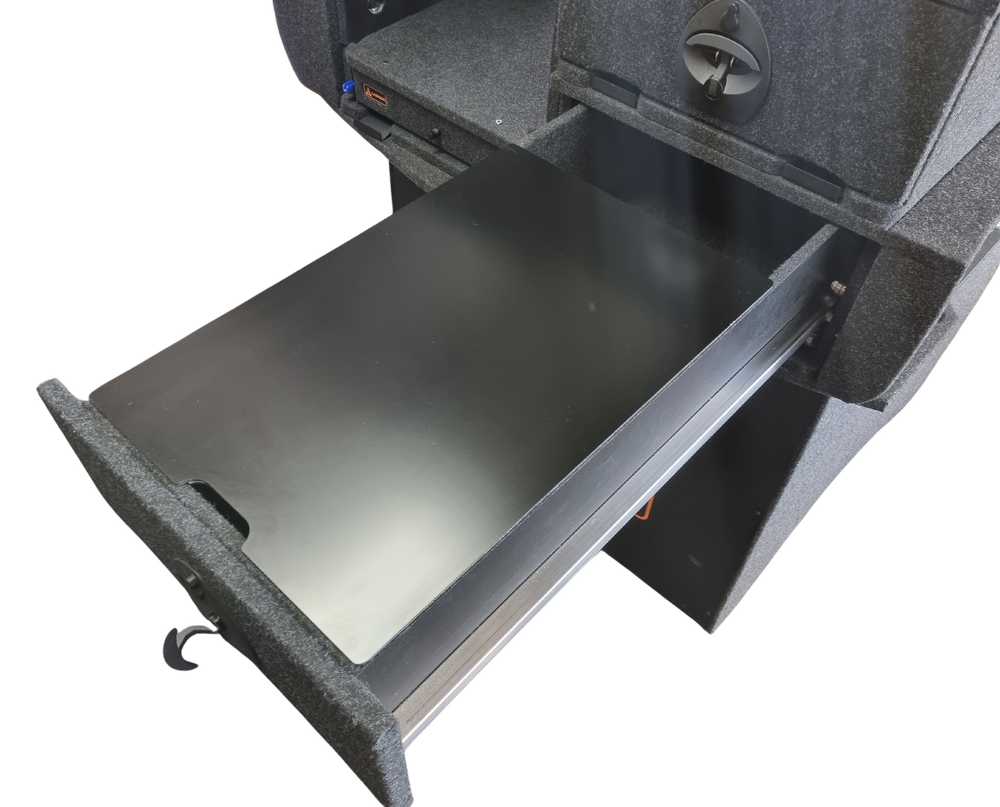 Ford Ranger Roller drawers and fridge slide systems with fridge hutch ...