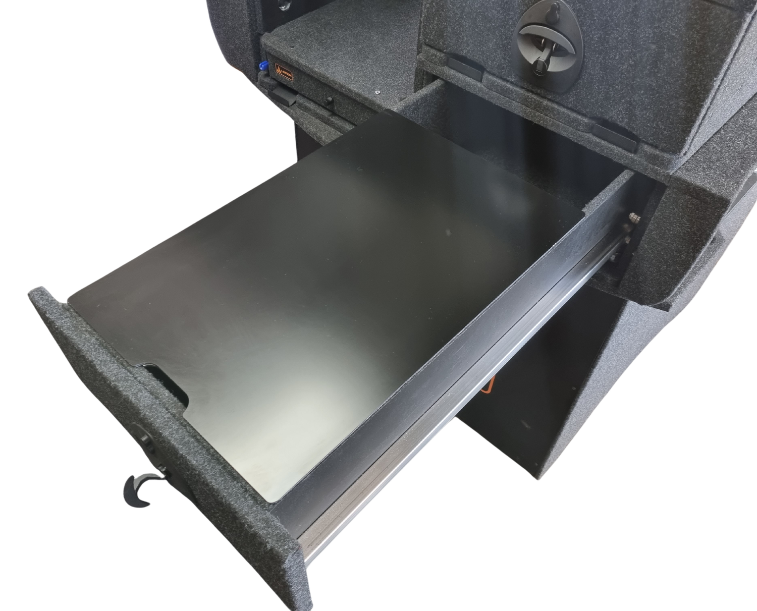 Ford Ranger Roller drawers and fridge slide systems with fridge hutch ...