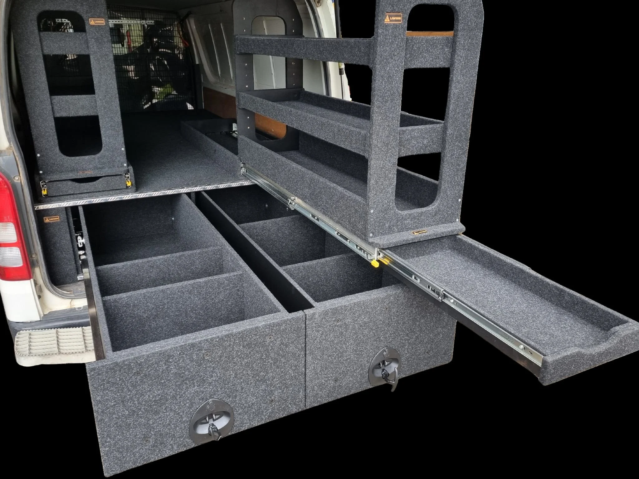 Lawson Automotive - Australian made vehicle storage systems - roller ...
