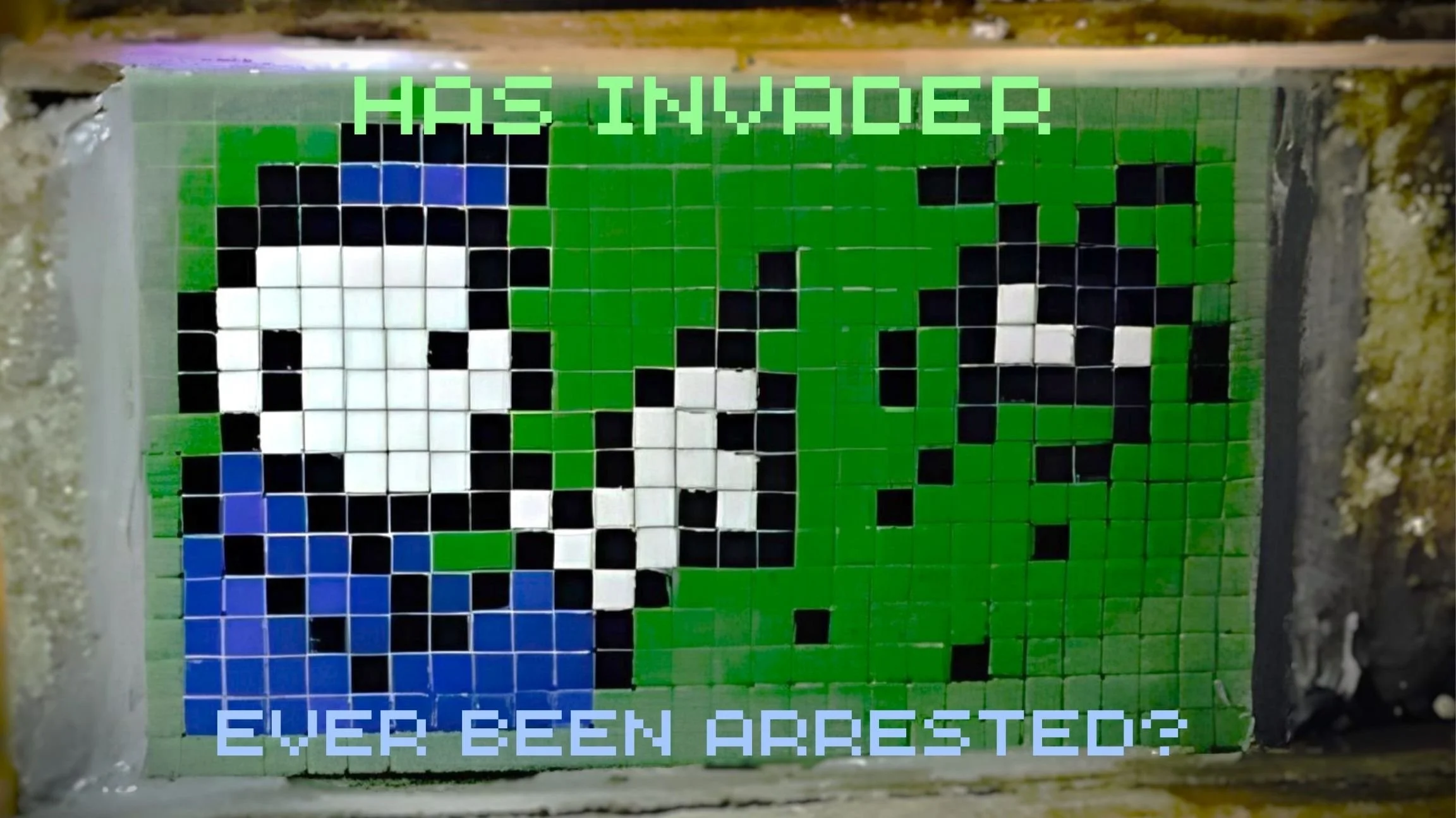 Invader's Mystery: Has the Urban Artist Ever Been Caught?