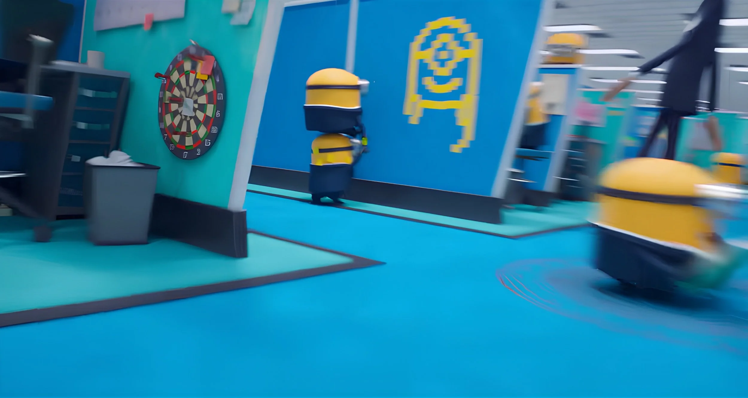 Invader Tribute in Despicable Me 4