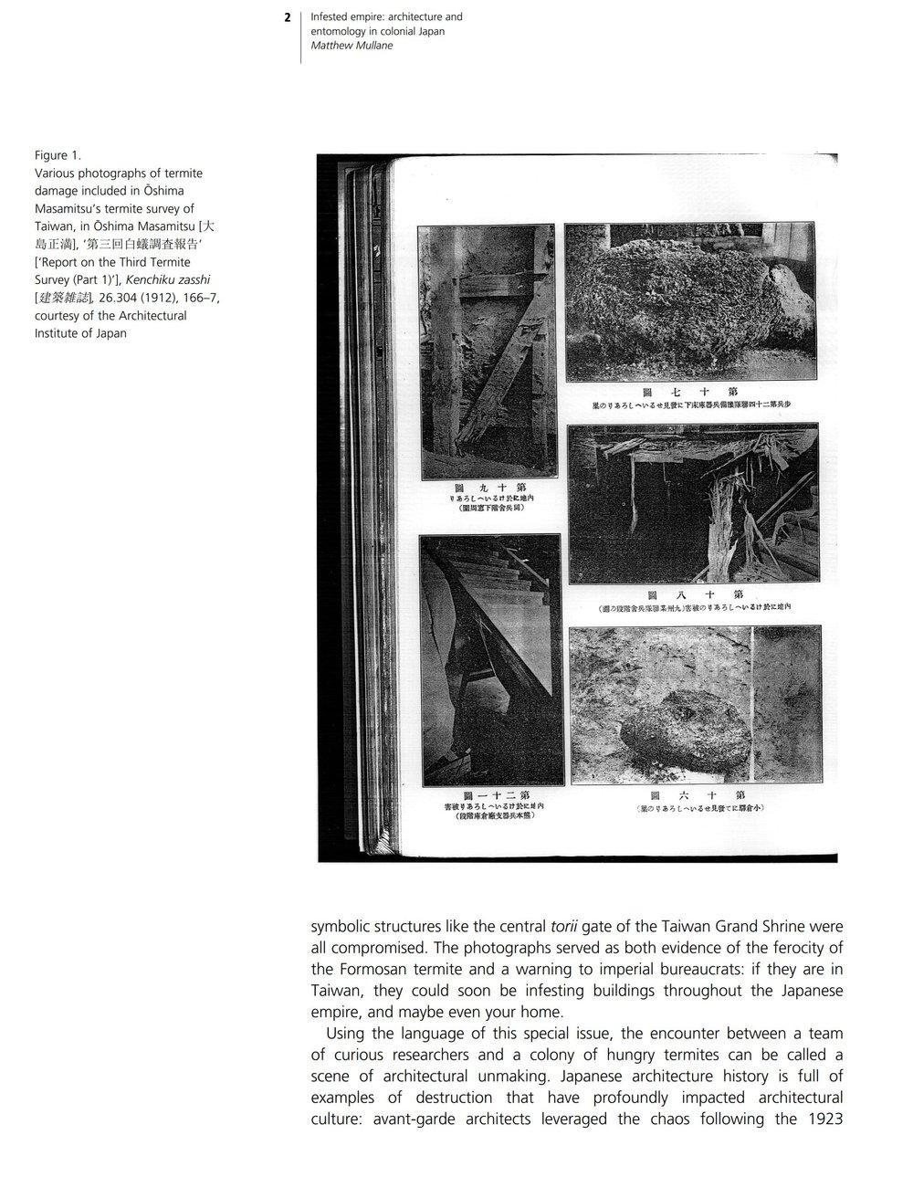 WRITING & RESEARCH — MATTHEW MULLANE