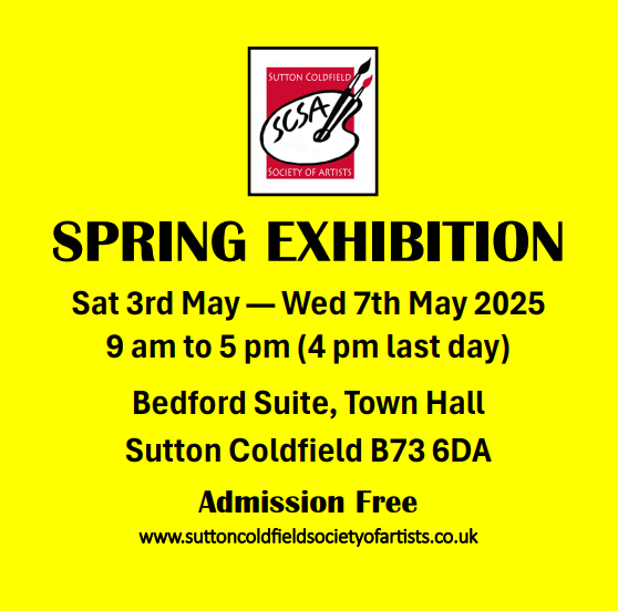 SCSA Spring Art Exhibition (8th - 13th May 2026) — Royal Sutton ...
