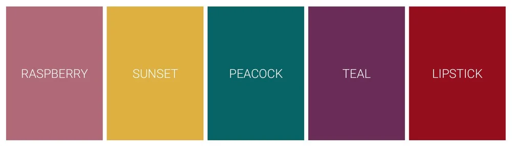 Popular Color Palettes by Decade — Onyx Creative