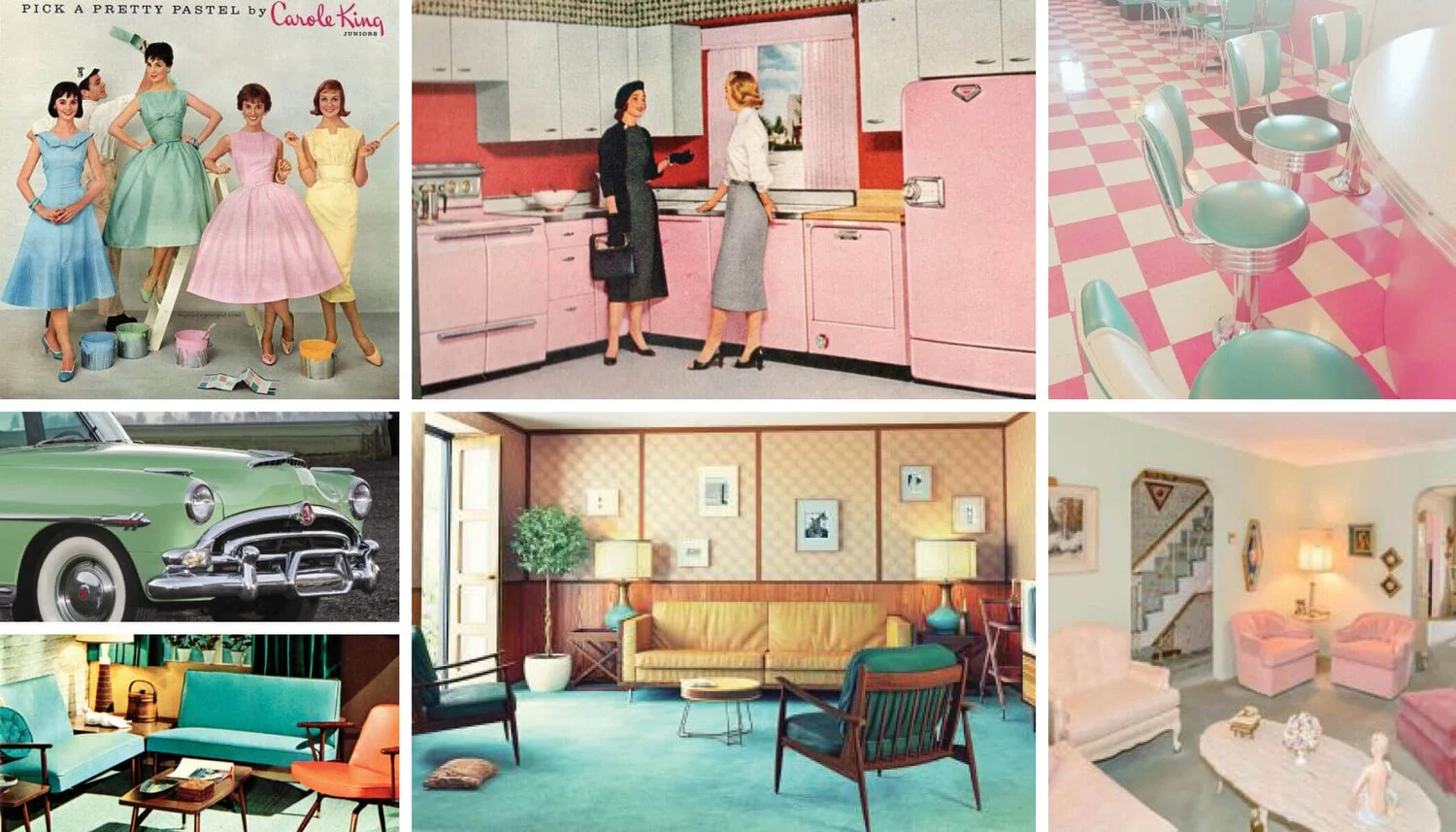 Popular Color Palettes by Decade — Onyx Creative