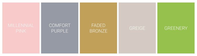 Popular Color Palettes by Decade — Onyx Creative