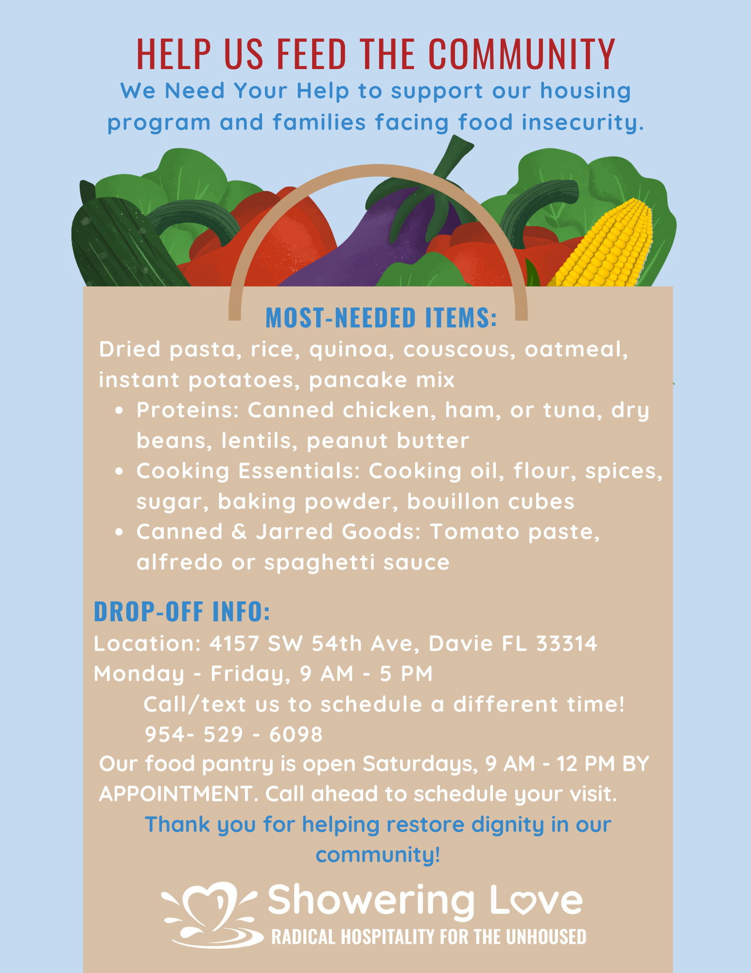 The Power of Choice: How Our Food Pantry is Restoring Dignity ...