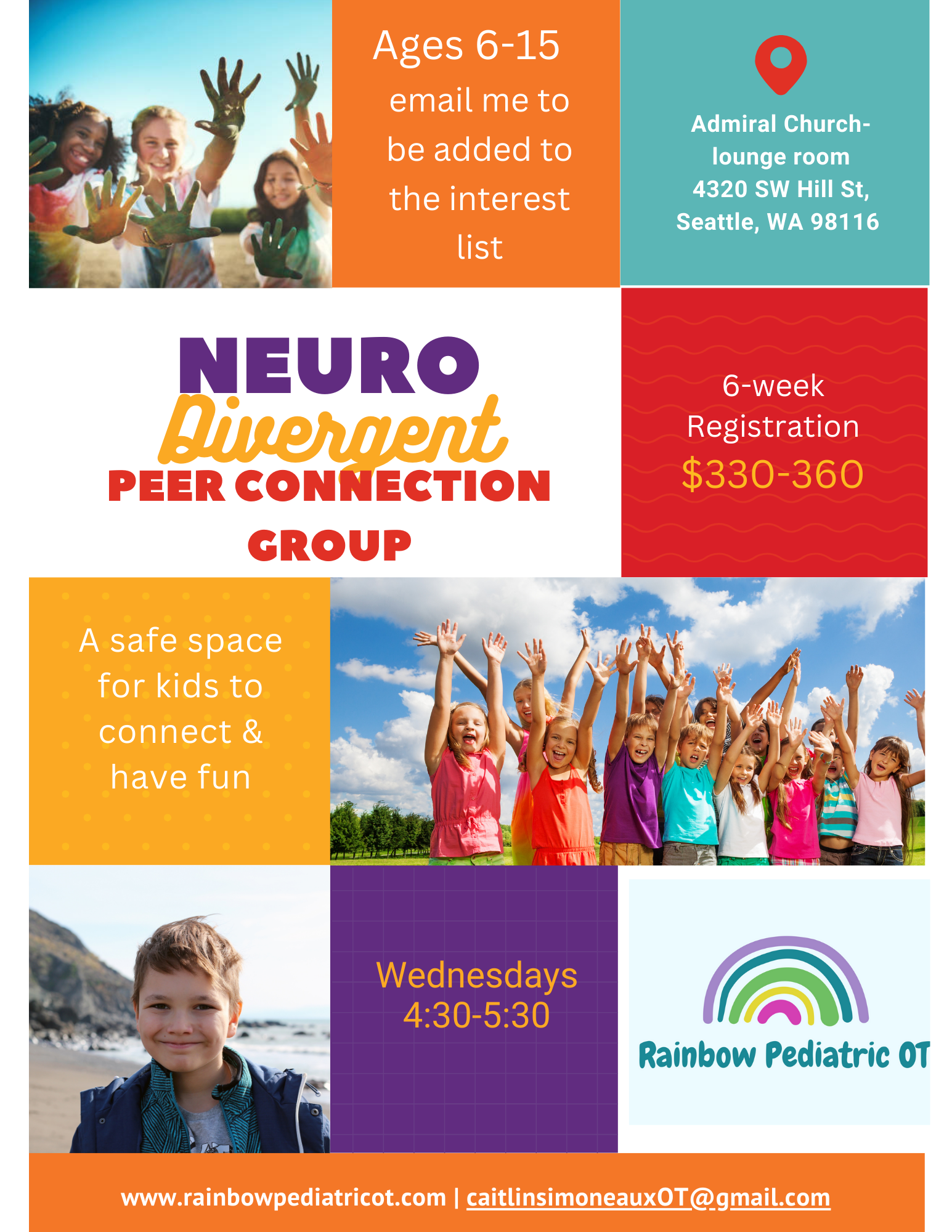 Neurodivergent (ND) Play group — Rainbow Pediatric OT