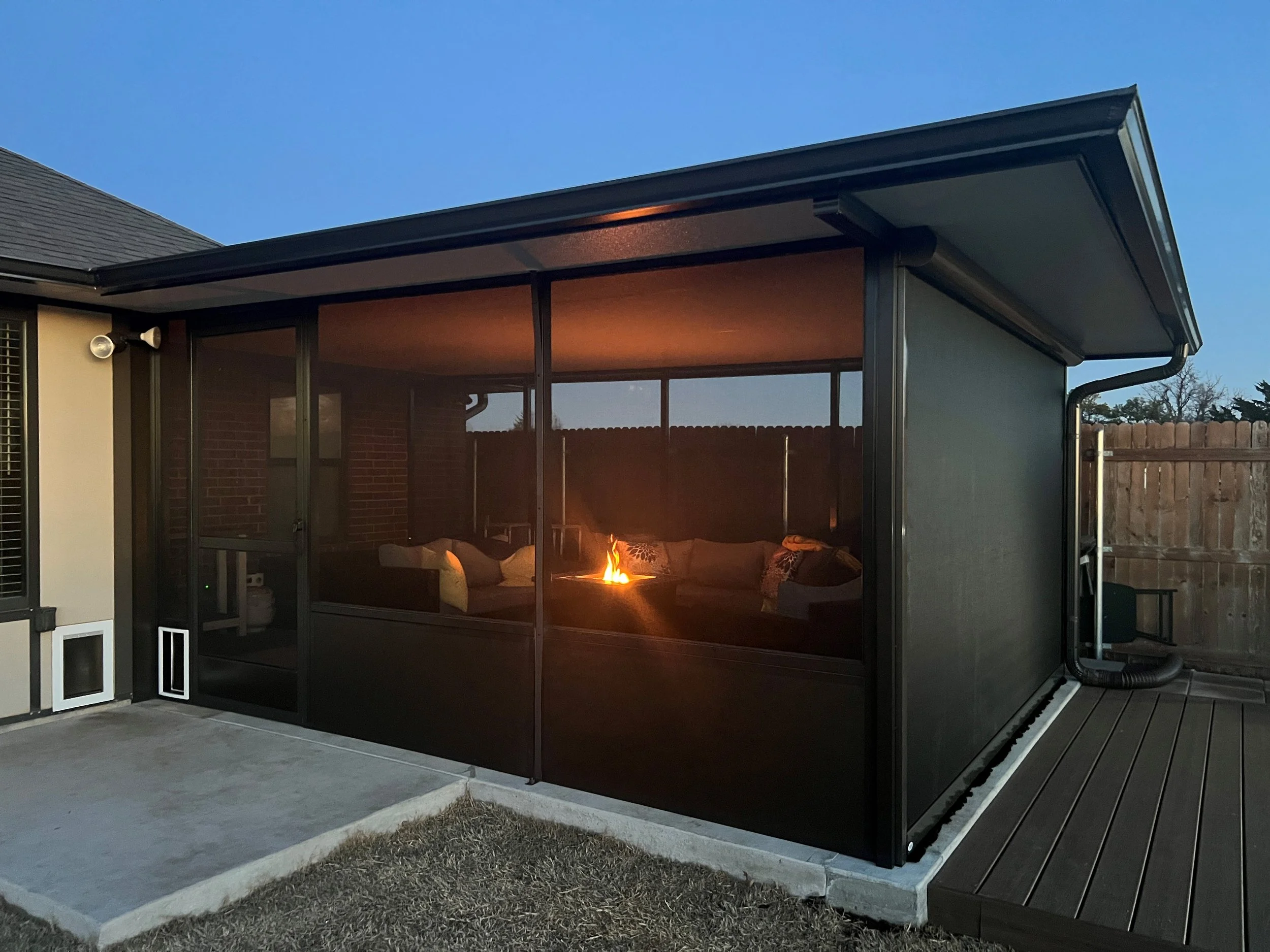 Motorized Screens Oklahoma City, OK | Outback Concepts