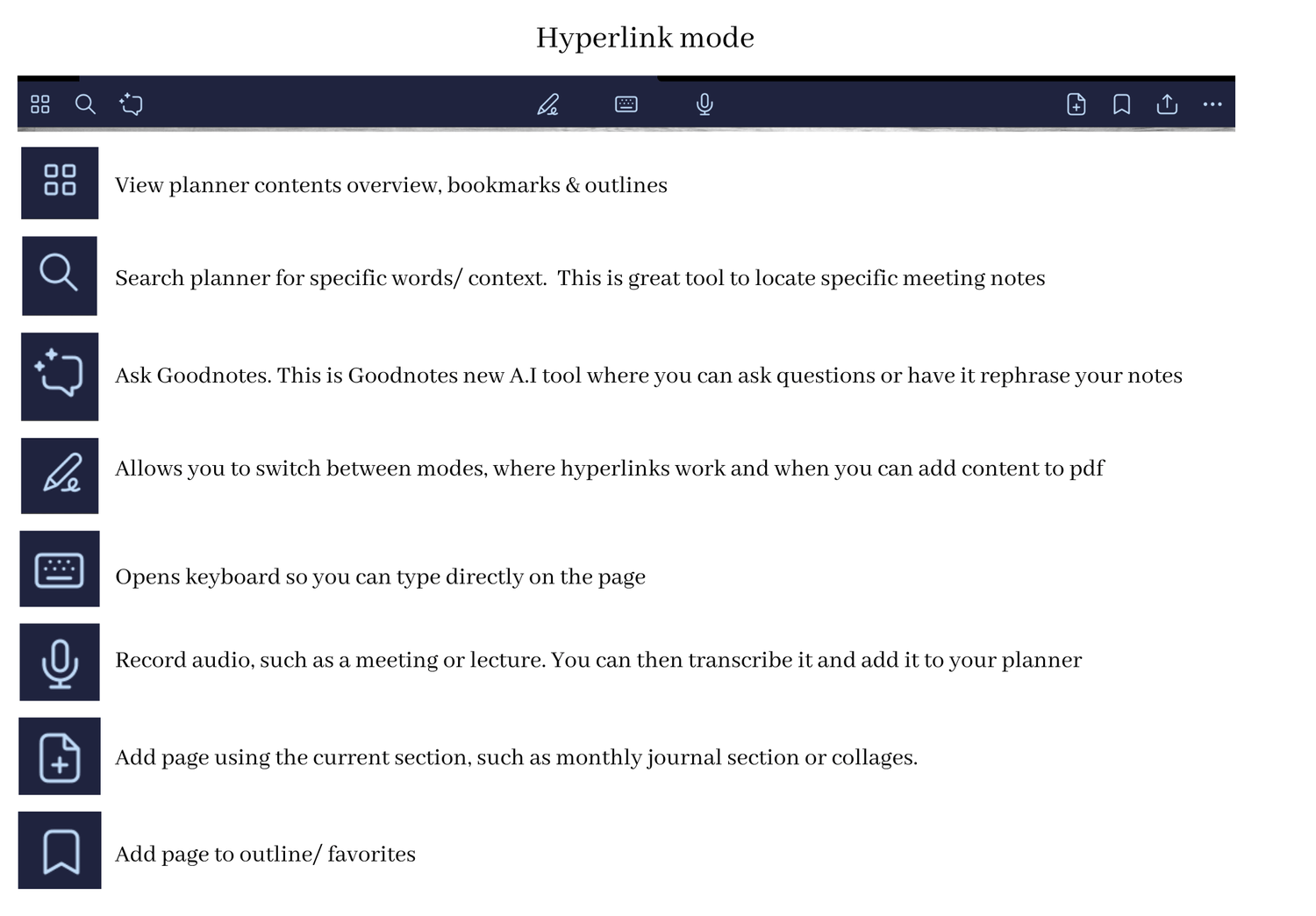 Goodnotes 6 for beginners — Charting Dreams