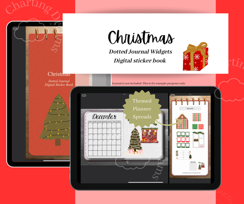 Vision Board Digital Sticker Book — Charting Dreams