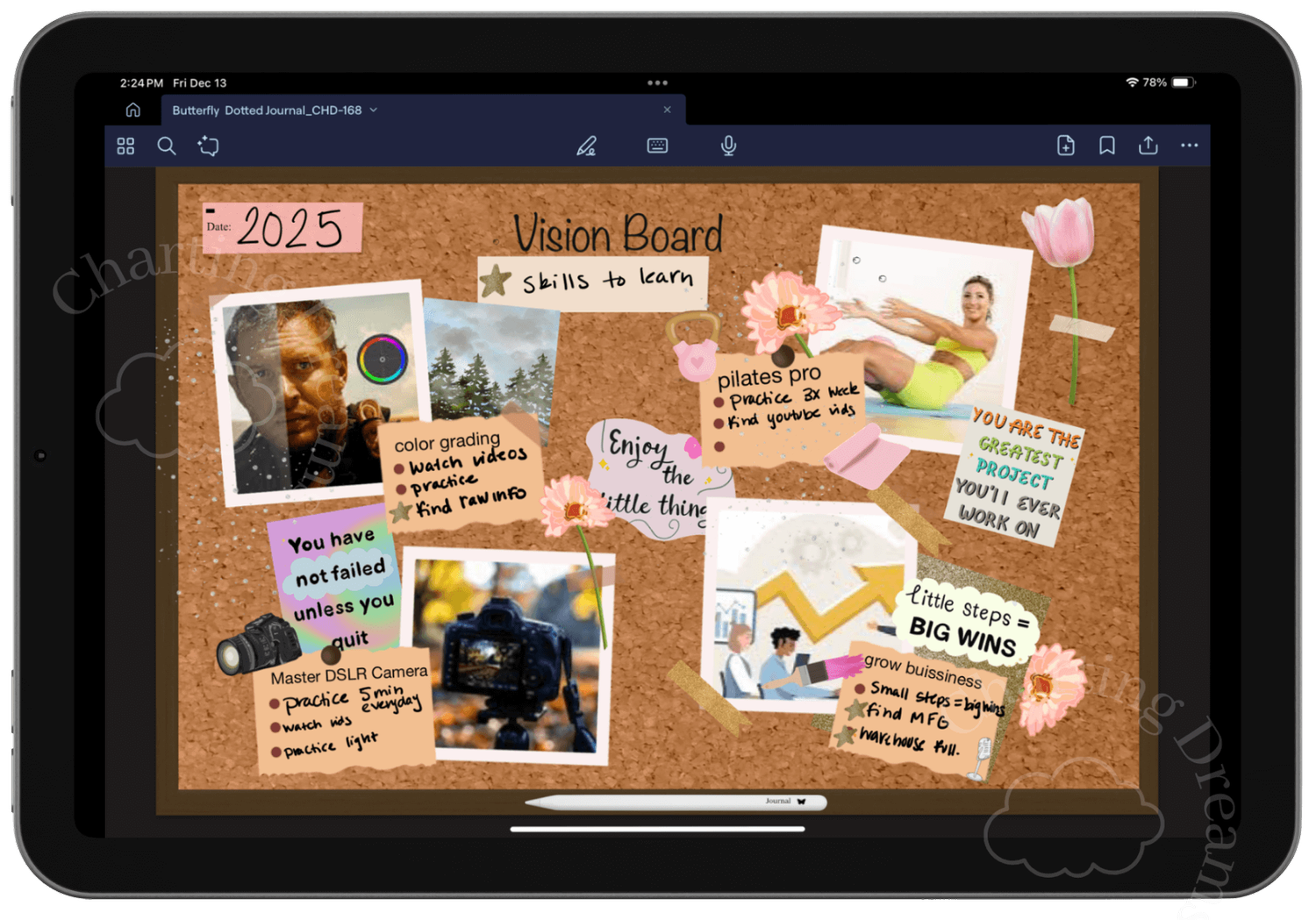 How to Create a New Year Vision Board — Charting Dreams