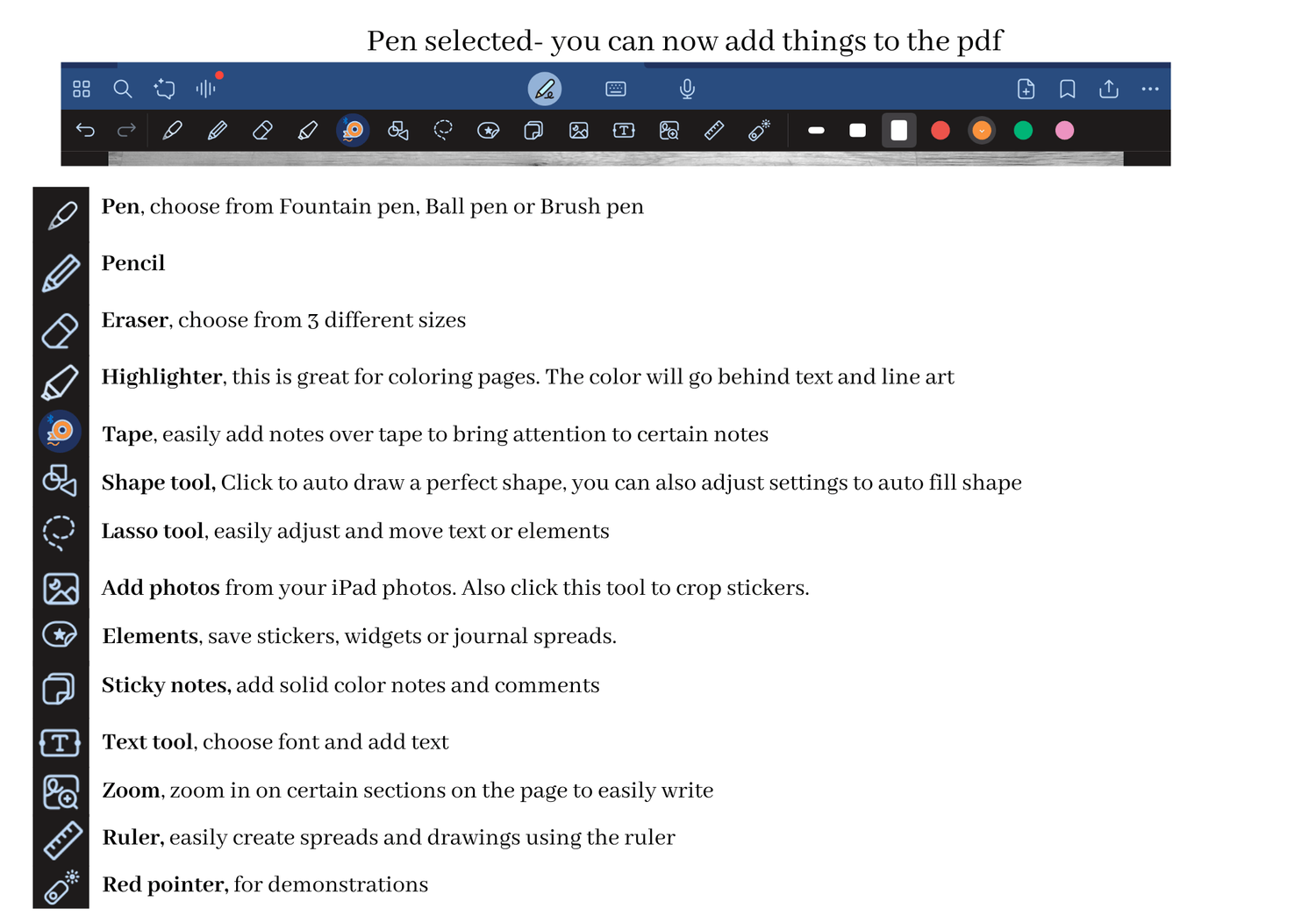 Goodnotes 6 for beginners — Charting Dreams