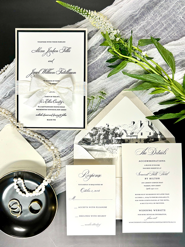 Luxe Letterpress Wedding Invitations — Art Paper Scissors