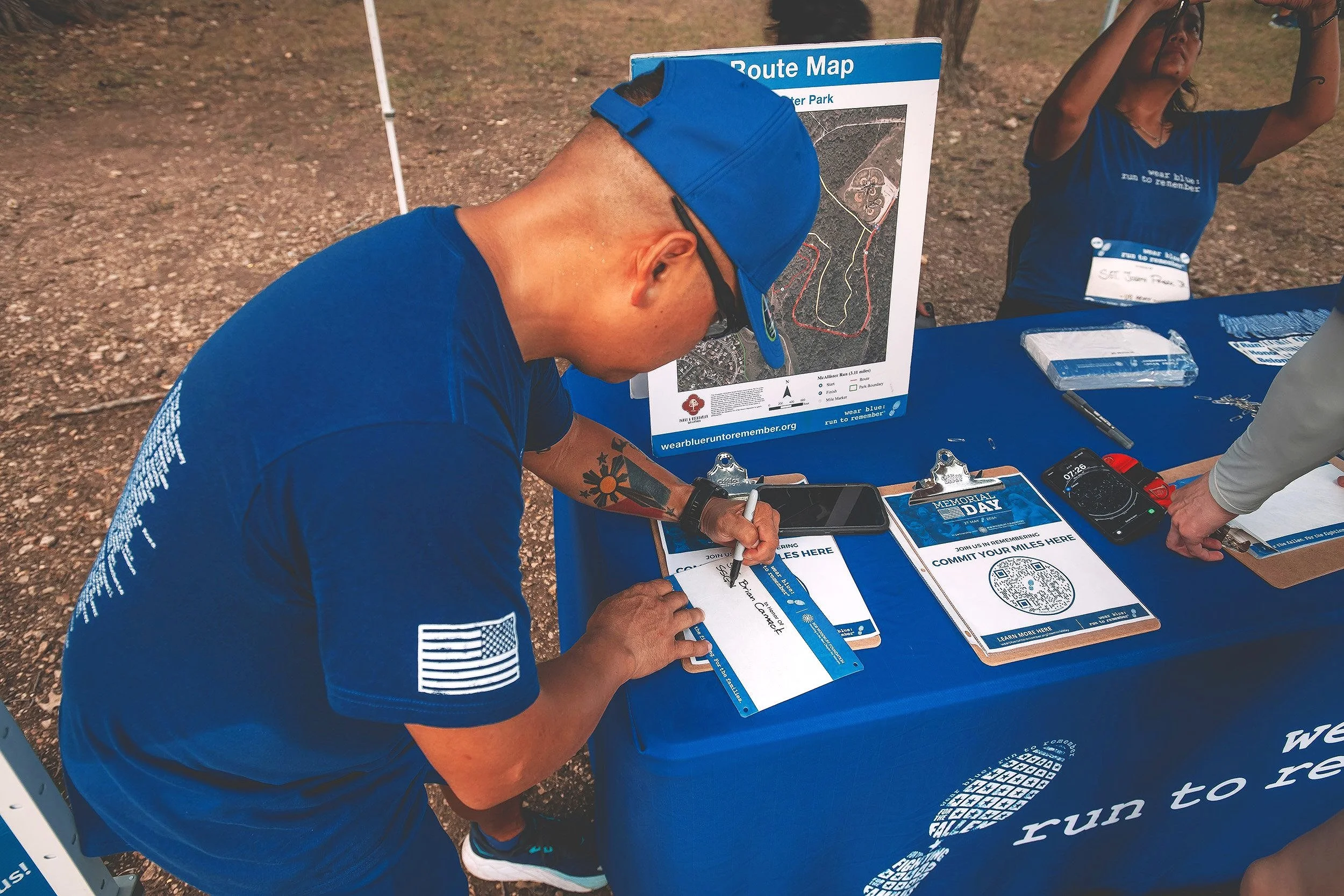 Memorial Day —wear blue: run to remember