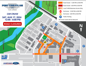 Maps & Routes — Downtown Port Coquitlam Car Show