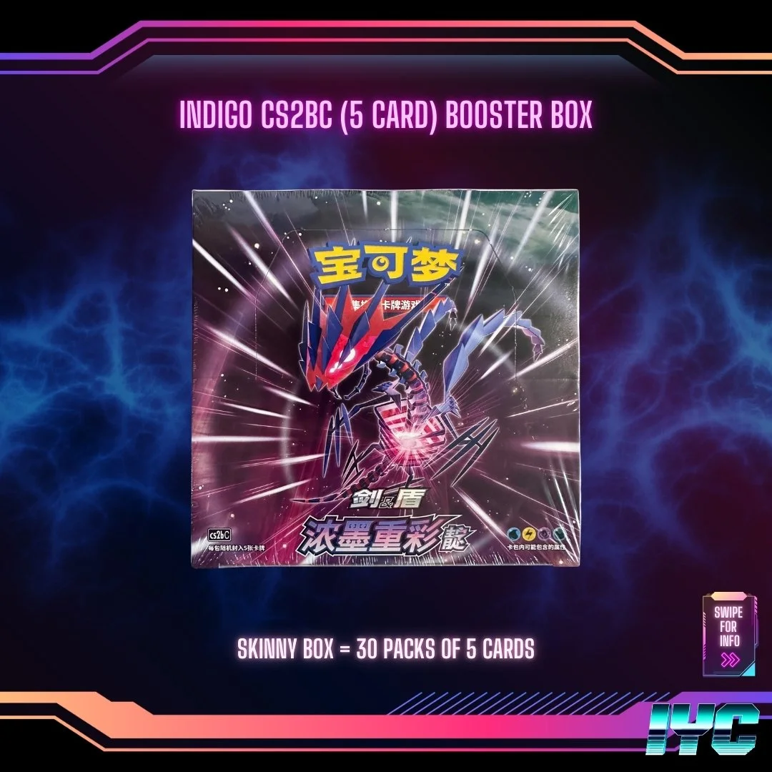 Vivid Portrayals (Obsidian CS2AC + Indigo CS2BC) (5 Card) Booster Boxes ...