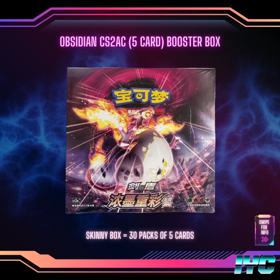 Vivid Portrayals (Obsidian CS2AC + Indigo CS2BC) (5 Card) Booster Pack ...