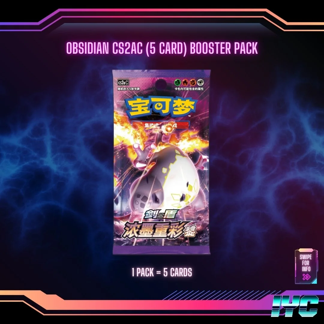 Vivid Portrayals (Obsidian CS2AC + Indigo CS2BC) (5 Card) Booster Boxes ...