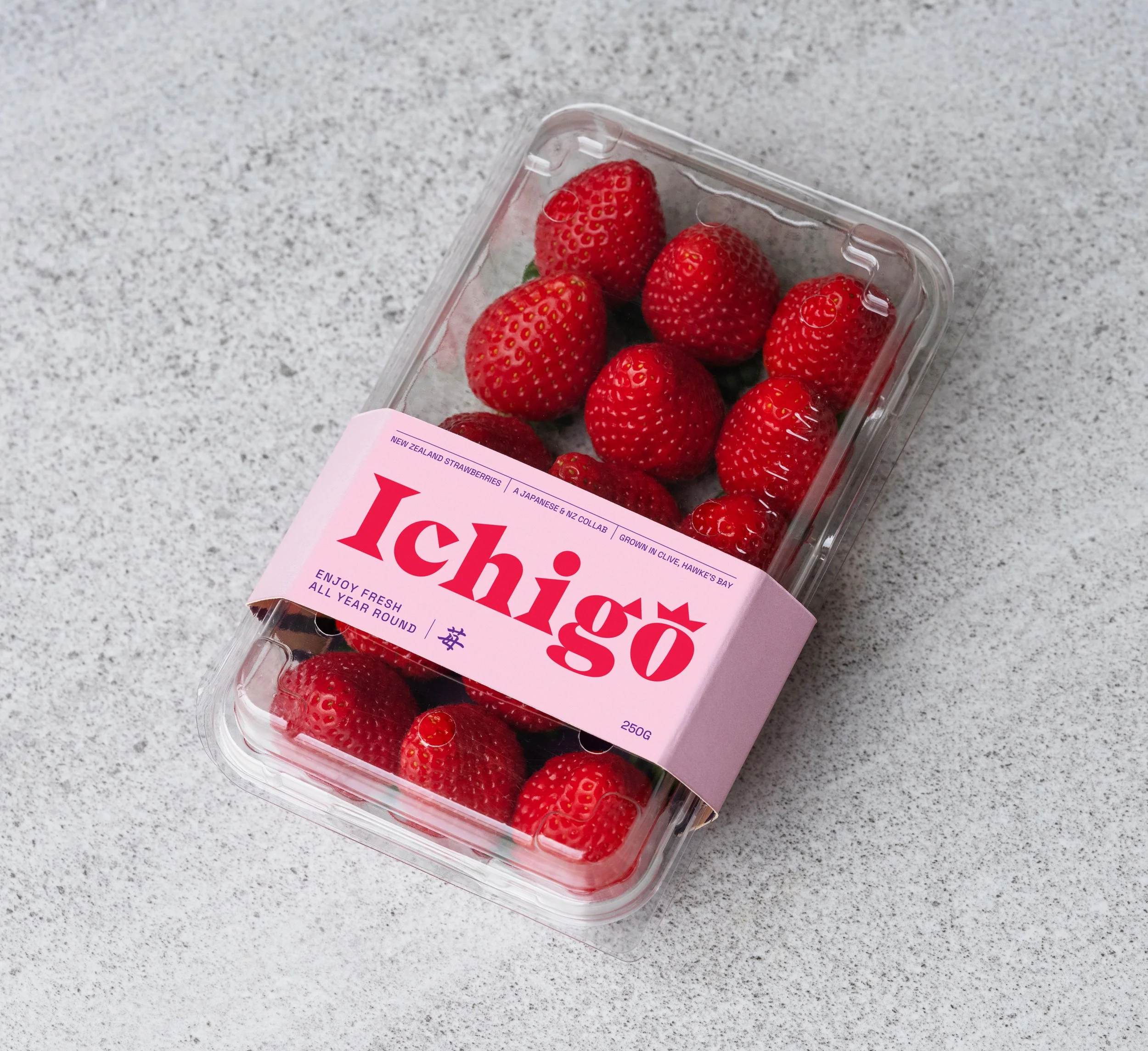 Ichigo. Fresh New Zealand strawberries grown all year round.