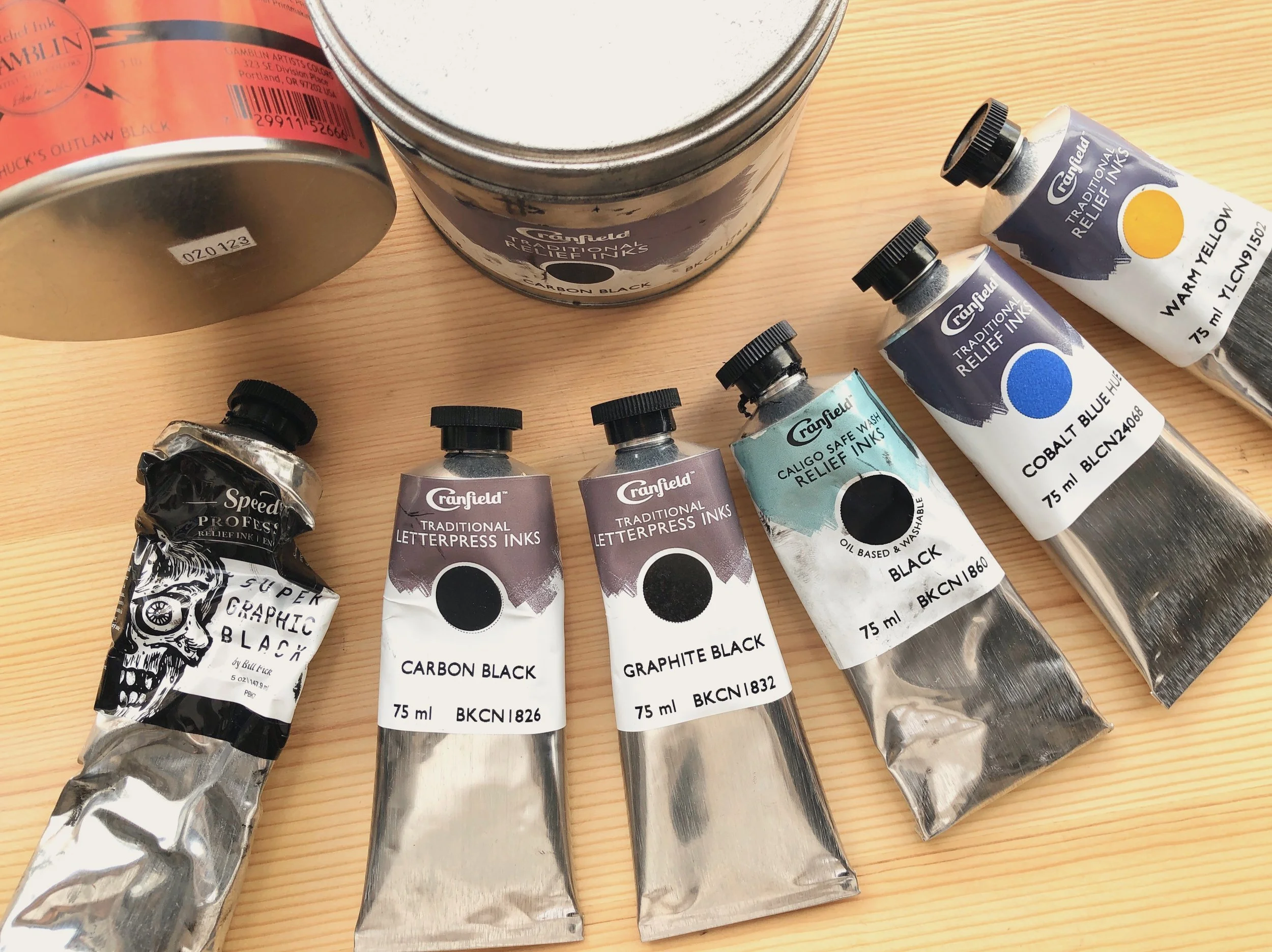The Best Inks for Lino and Wood Engraving Printmaking — Jay Caskie