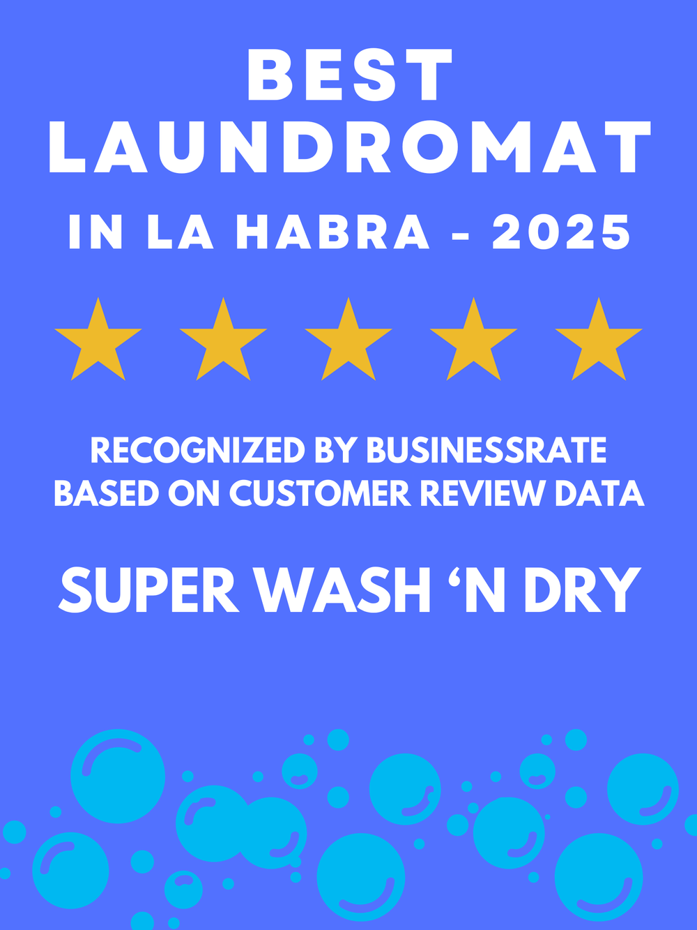 Super Wash 'N Dry - Best Laundromat in La Habra: Clean, Bright, Friendly