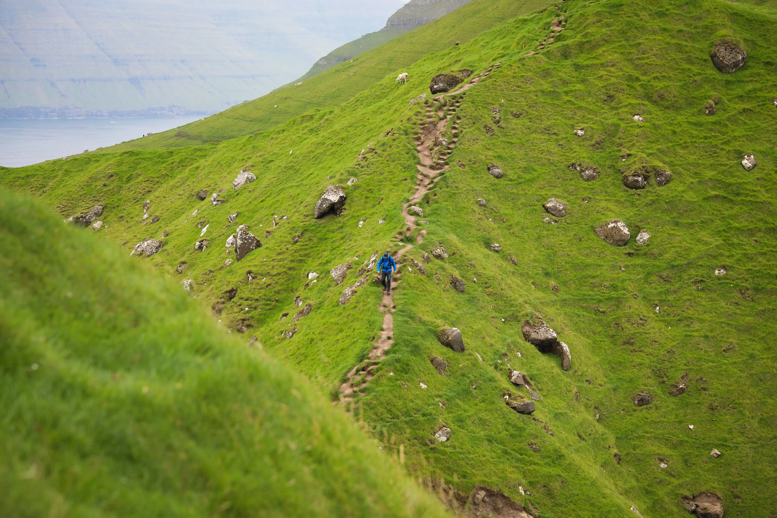 Kallur Lighthouse Hiking Itinerary Guide and Map Kalsoy Faroe Islands ...