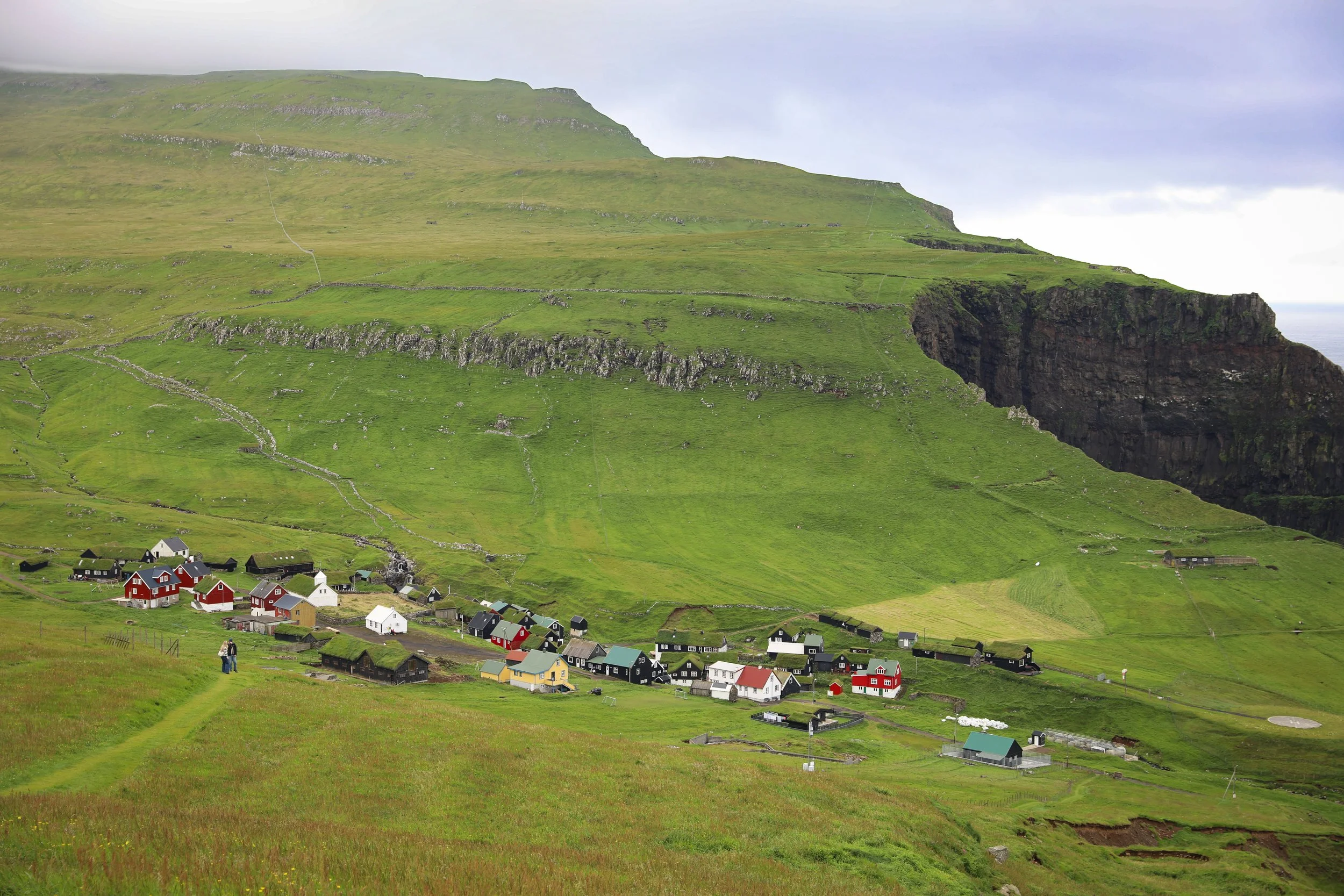 Guide to Seeing Puffins on Mykines, Faroe Islands, Itineray and Map ...