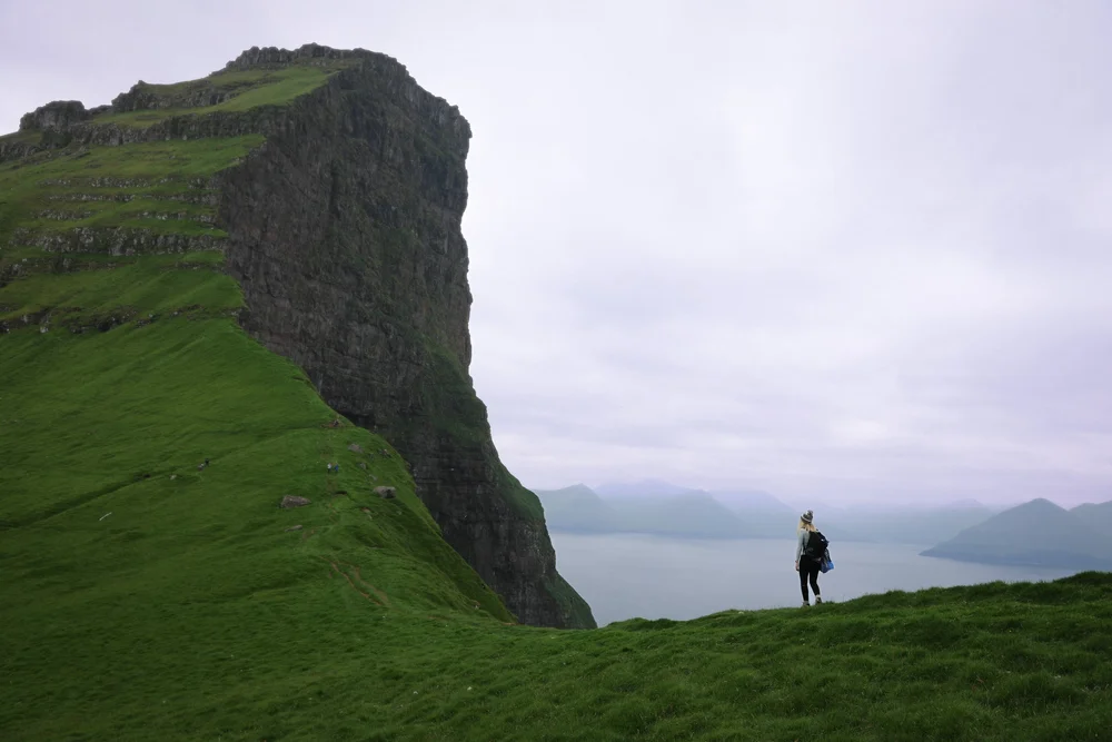 Kallur Lighthouse Hiking Itinerary Guide and Map Kalsoy Faroe Islands ...