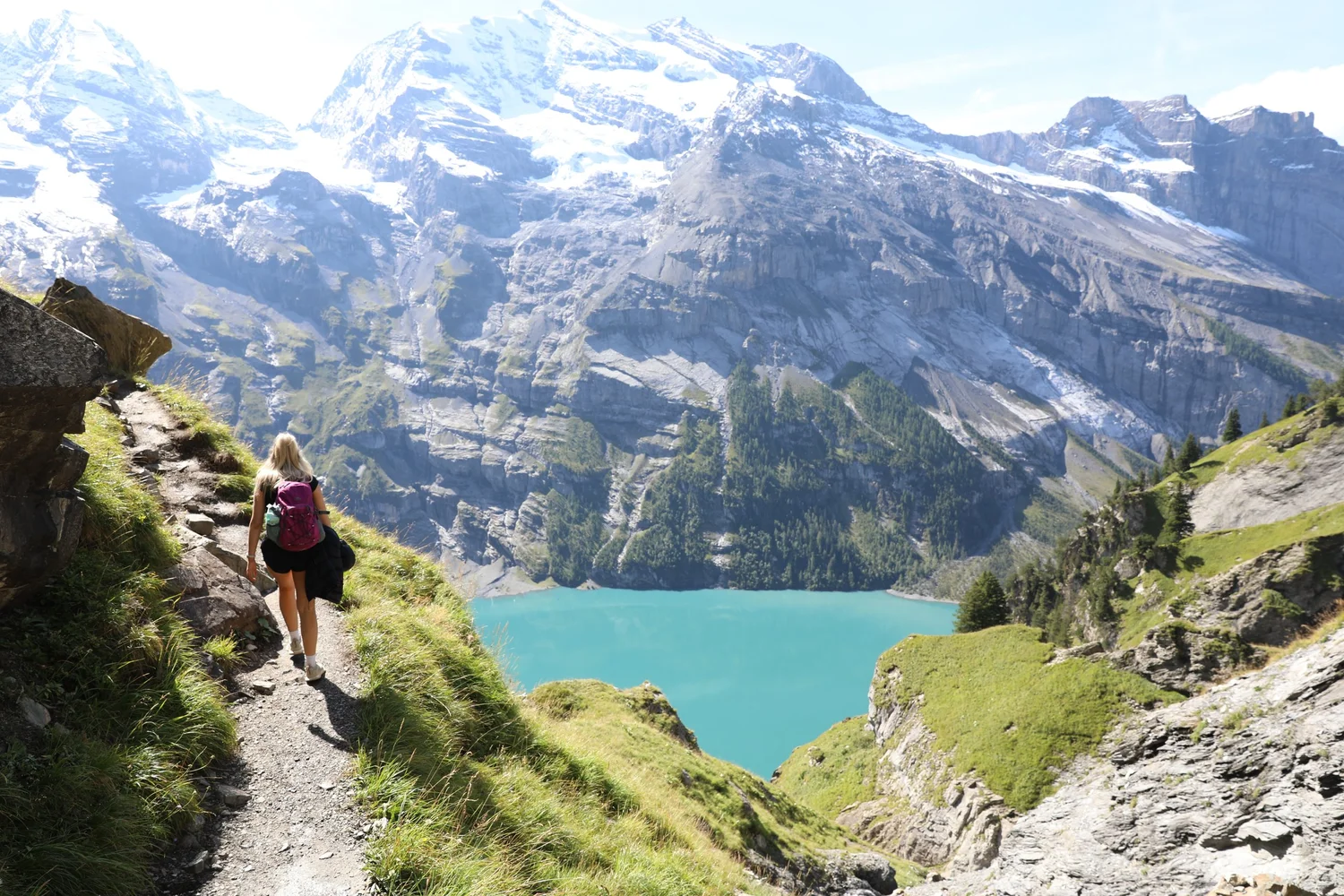 Lake Oeschinensee Panorama Trail Hiking Itinerary and Map — Lifetime ...