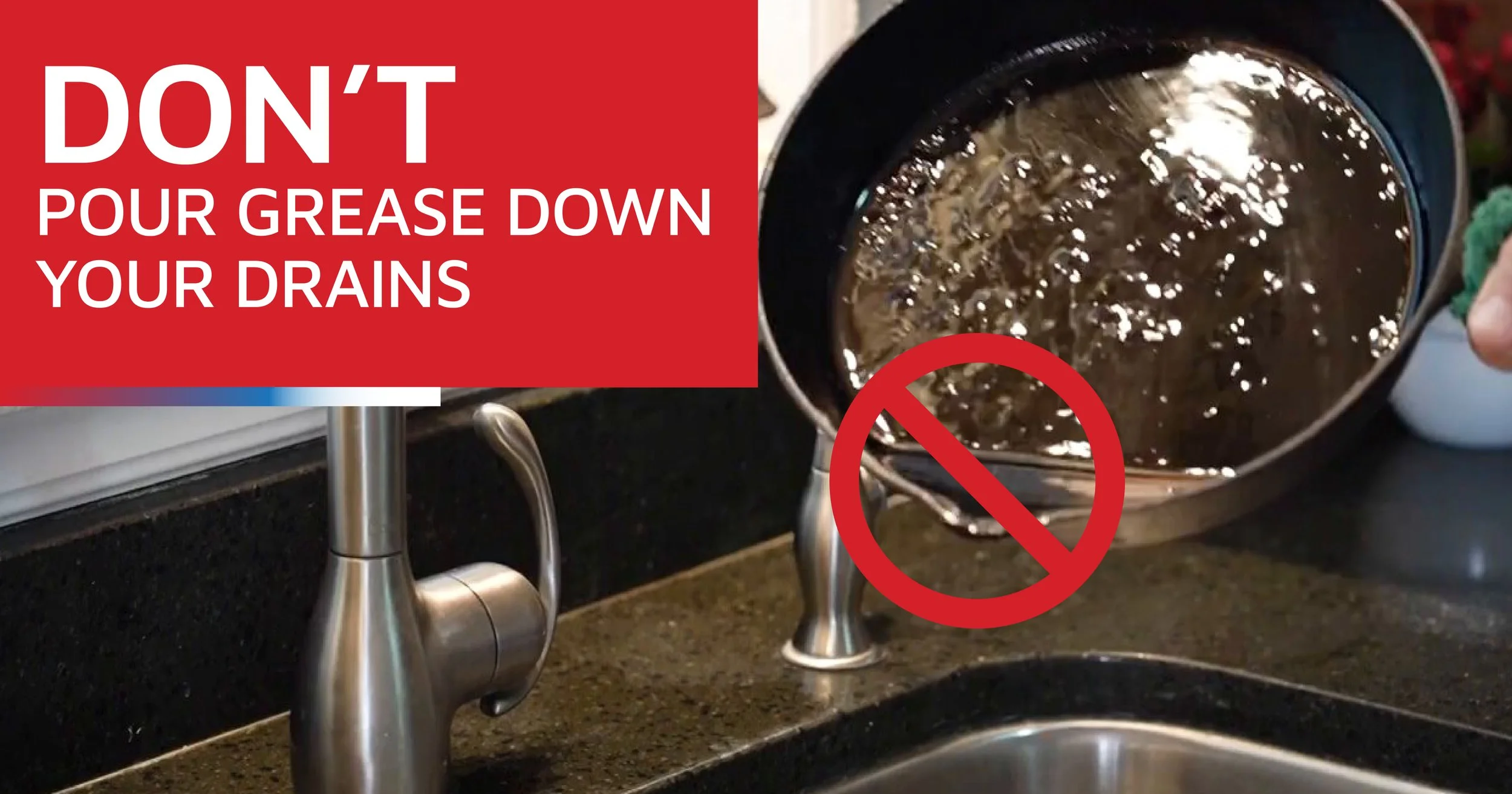 Why You Shouldn’t Pour Fats, Oils, and Grease down your kitchen drain ...