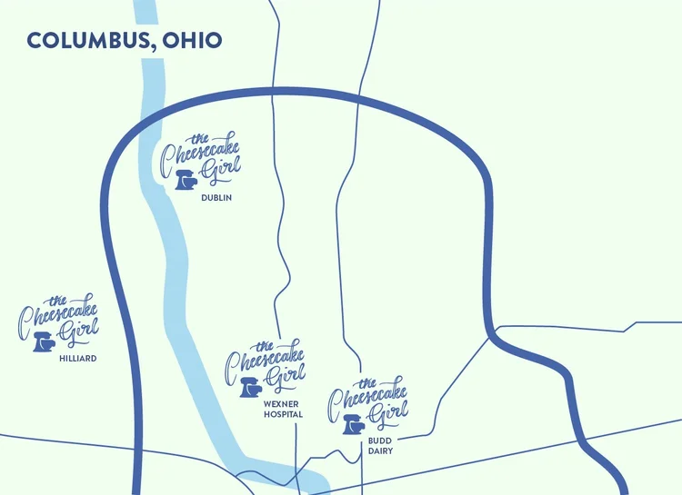 Locations — The Cheesecake Girl