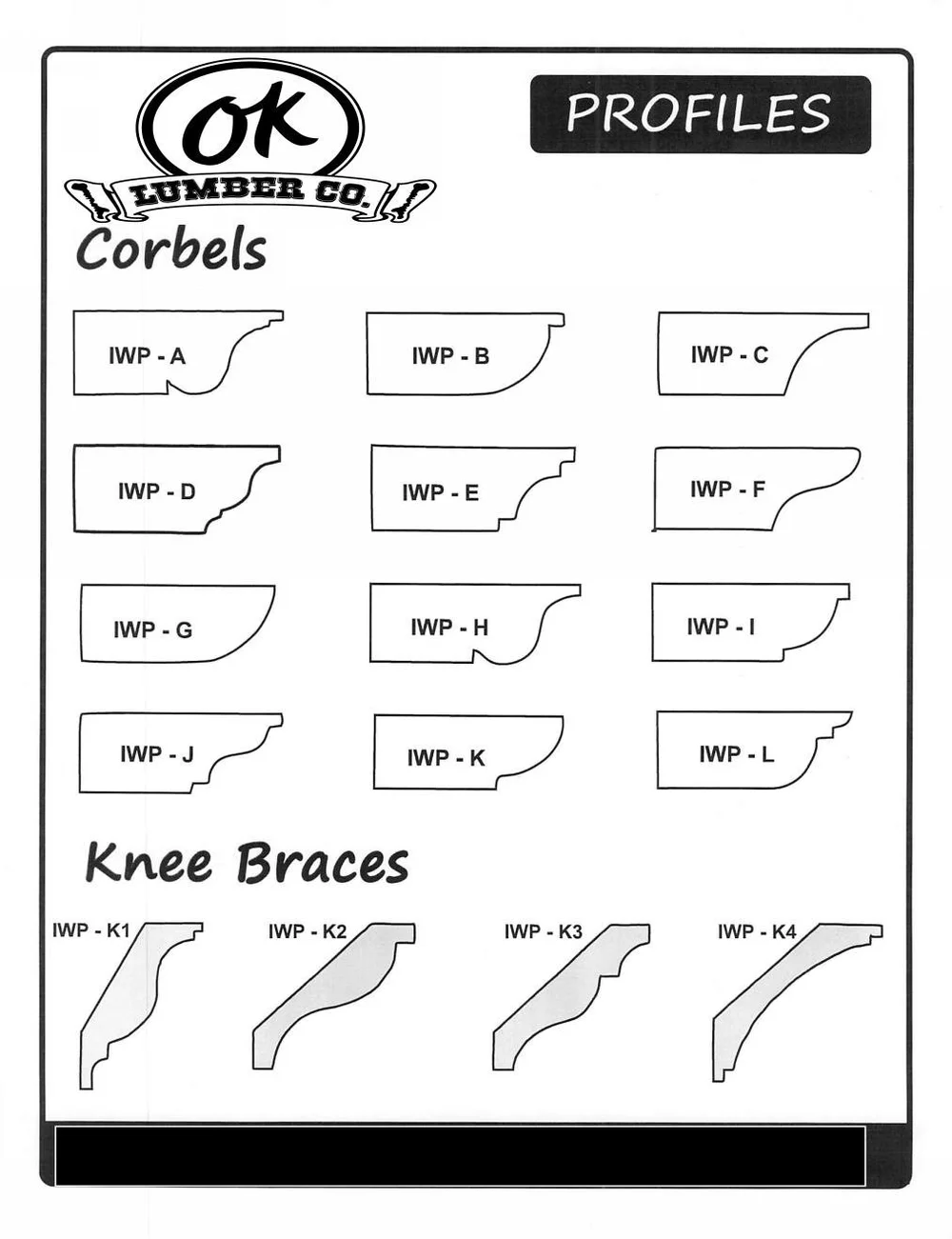 Corbel Patterns | Enhance Your Projects Today — O.K. Lumber Co.