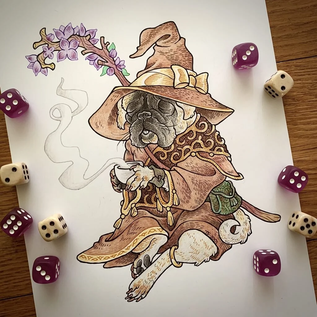 TTRPG Community interview with Penflower of Penflower Ink — Emma Grier ...