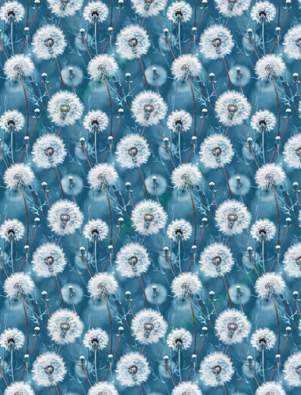 Dandelions: Collage Papers & Clipart | Papers, Clipart & Patterns for ...